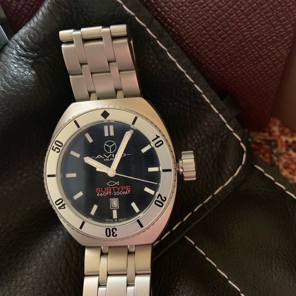 Avio Milano | Accessories | Avio Milano Subtype Italian Made Dive Watch ...